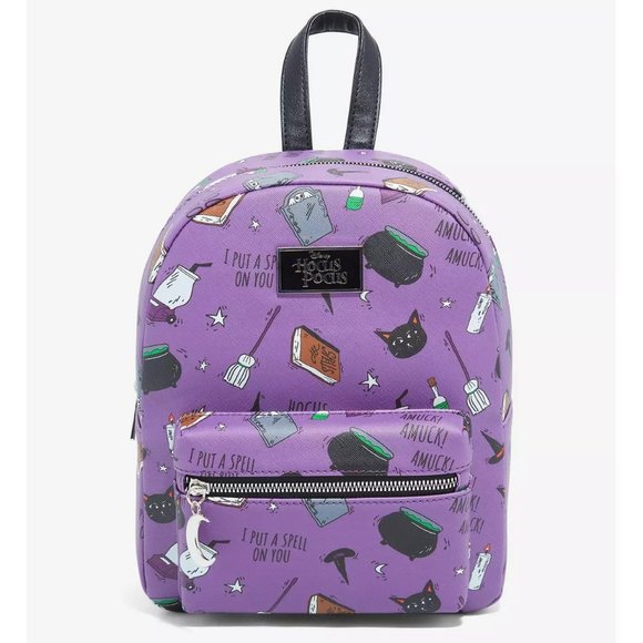 Disney | Bags | Disney Hocus Pocus Icons Mini Backpack | Poshmark